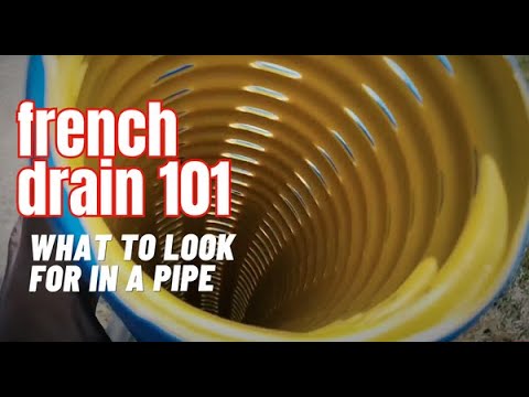 French drain pipe: 7 key tips for effective drainage