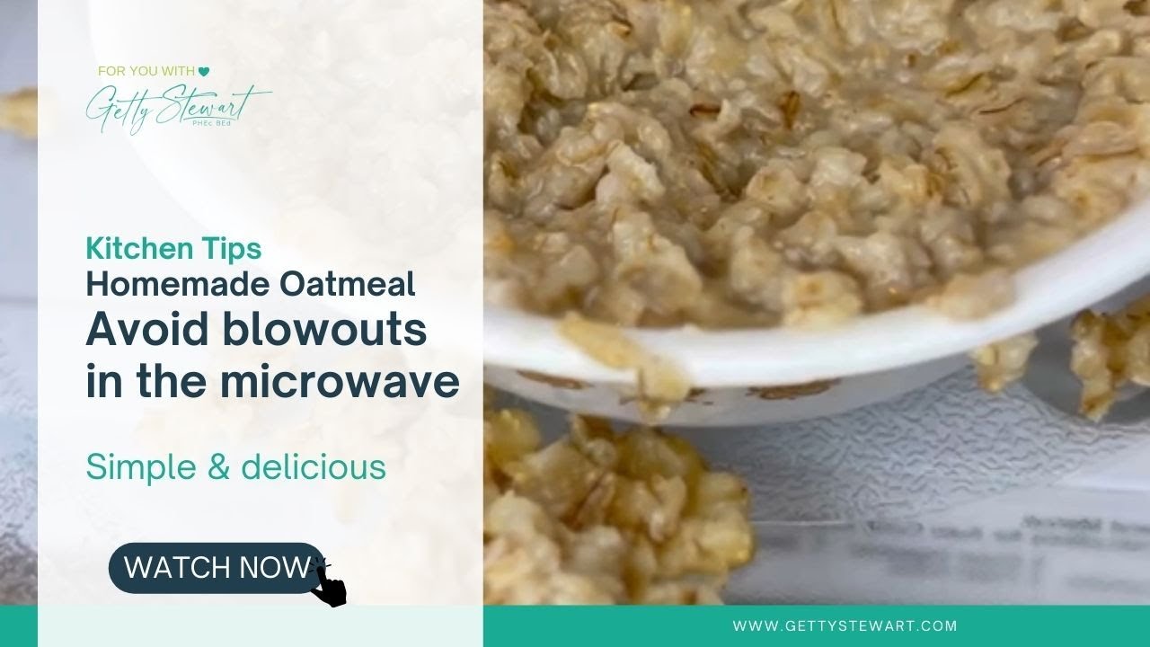 How to keep oatmeal from overflowing in microwave: 3 key, simple tips