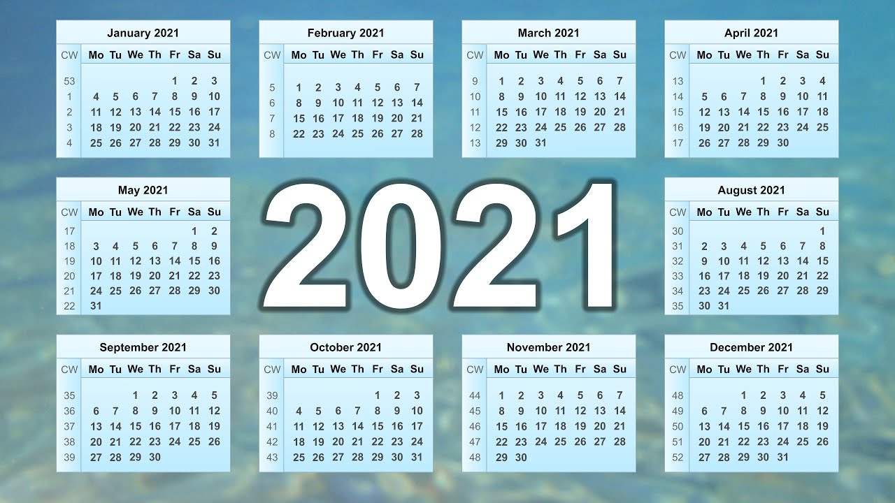 Kalender 2021: 7 viktiga datum du inte får missa!